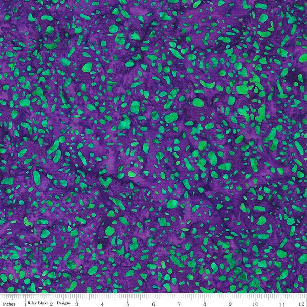 Expressions Batiks Elementals Terrazzo Mardi Gras | Riley Blake Designs